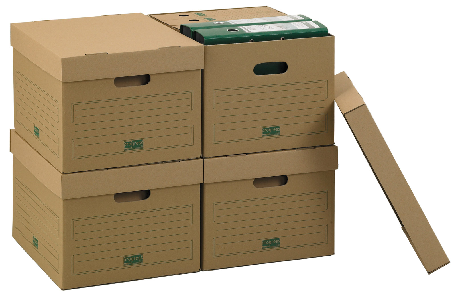 Archief opslag doos met deksel | Verzendverpakking.com